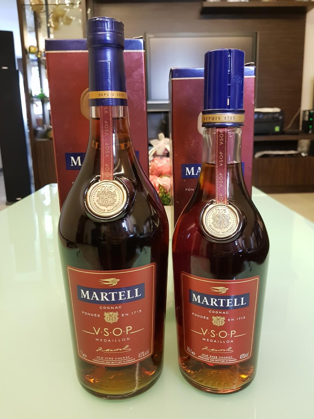 Martell VSOP, Food & Drinks, Alcoholic Beverages on Carousell
