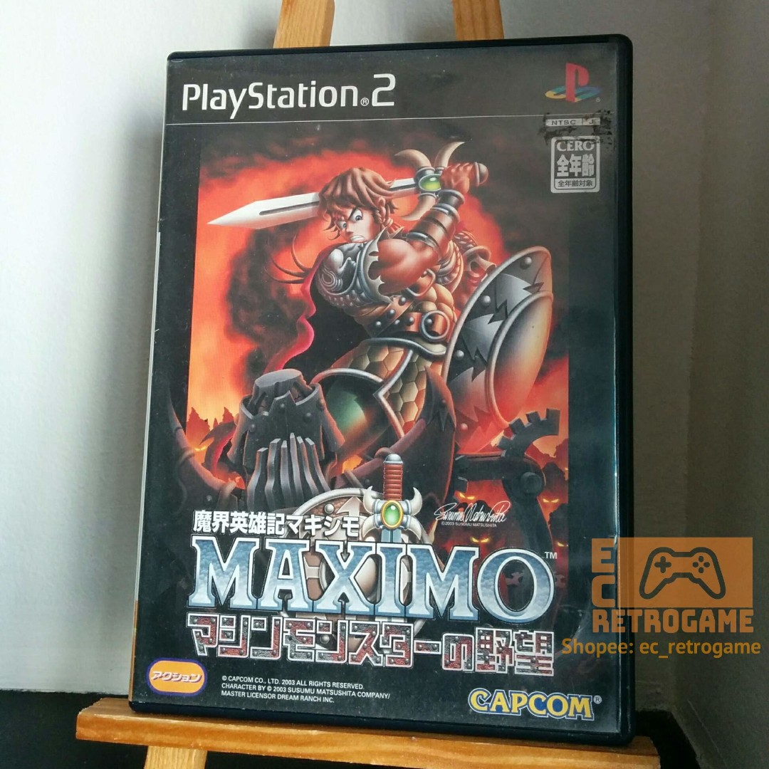 MAXIMO vs. Army of Zin Original NTSC-J Playstation 2 PS2 Game, Video ...
