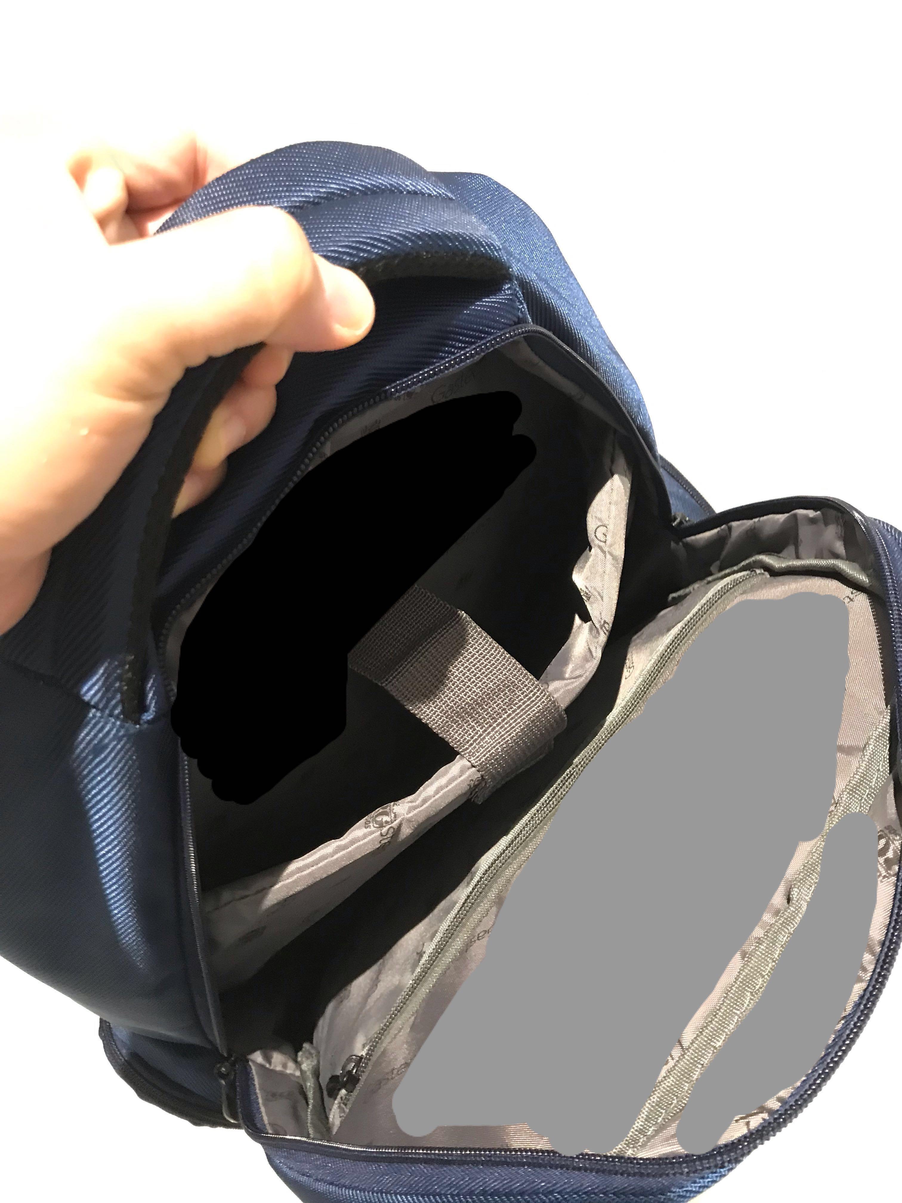 Navy Blue laptop backpack, Computers & Tech, Parts & Accessories ...