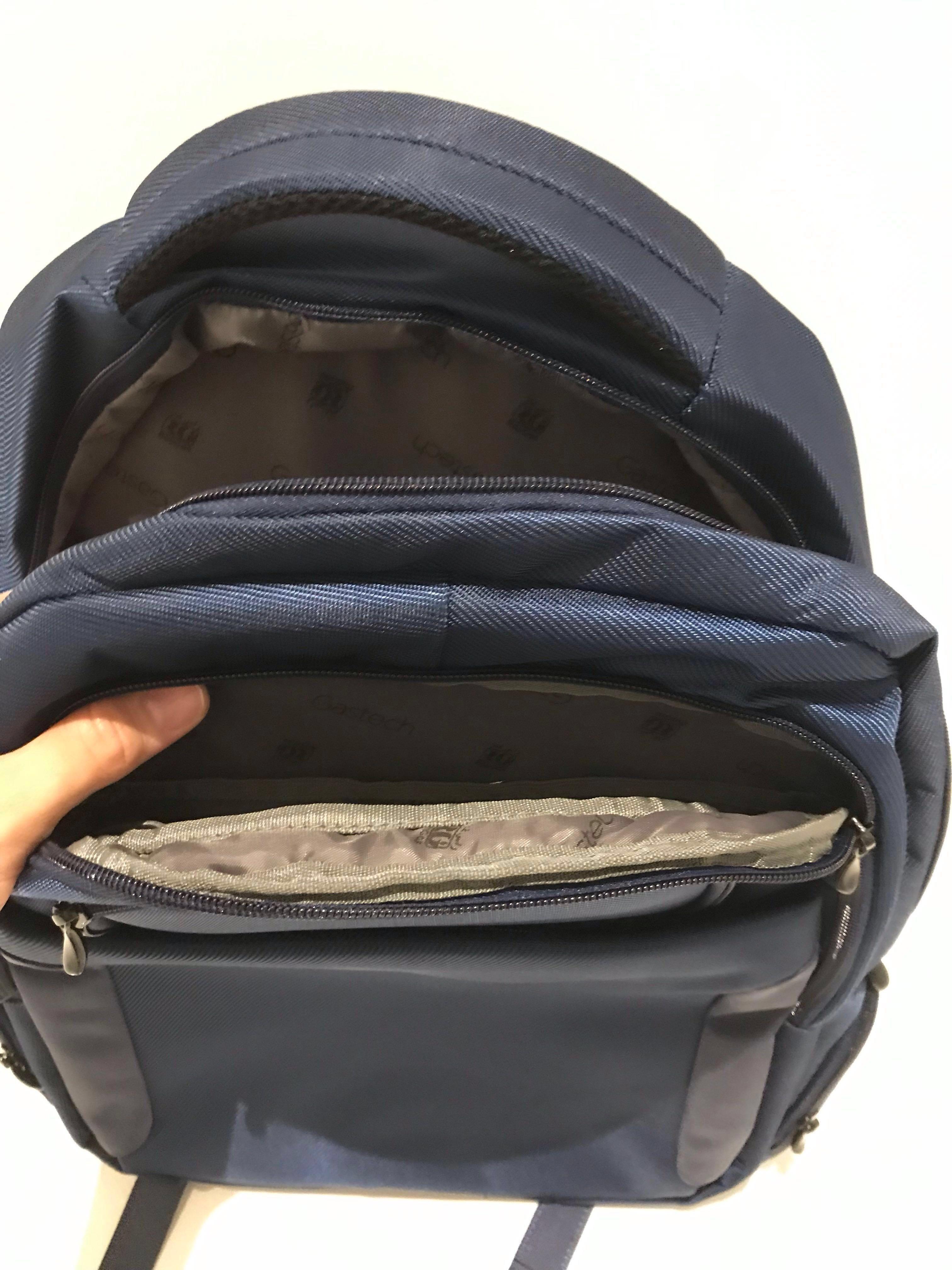 Navy Blue laptop backpack, Computers & Tech, Parts & Accessories ...