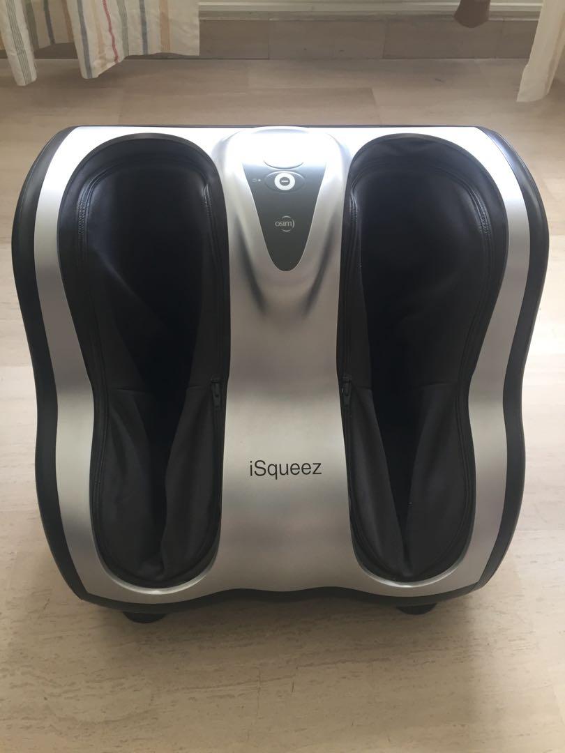OSIM iSqueez massager, Health & Nutrition, Massage Devices on Carousell