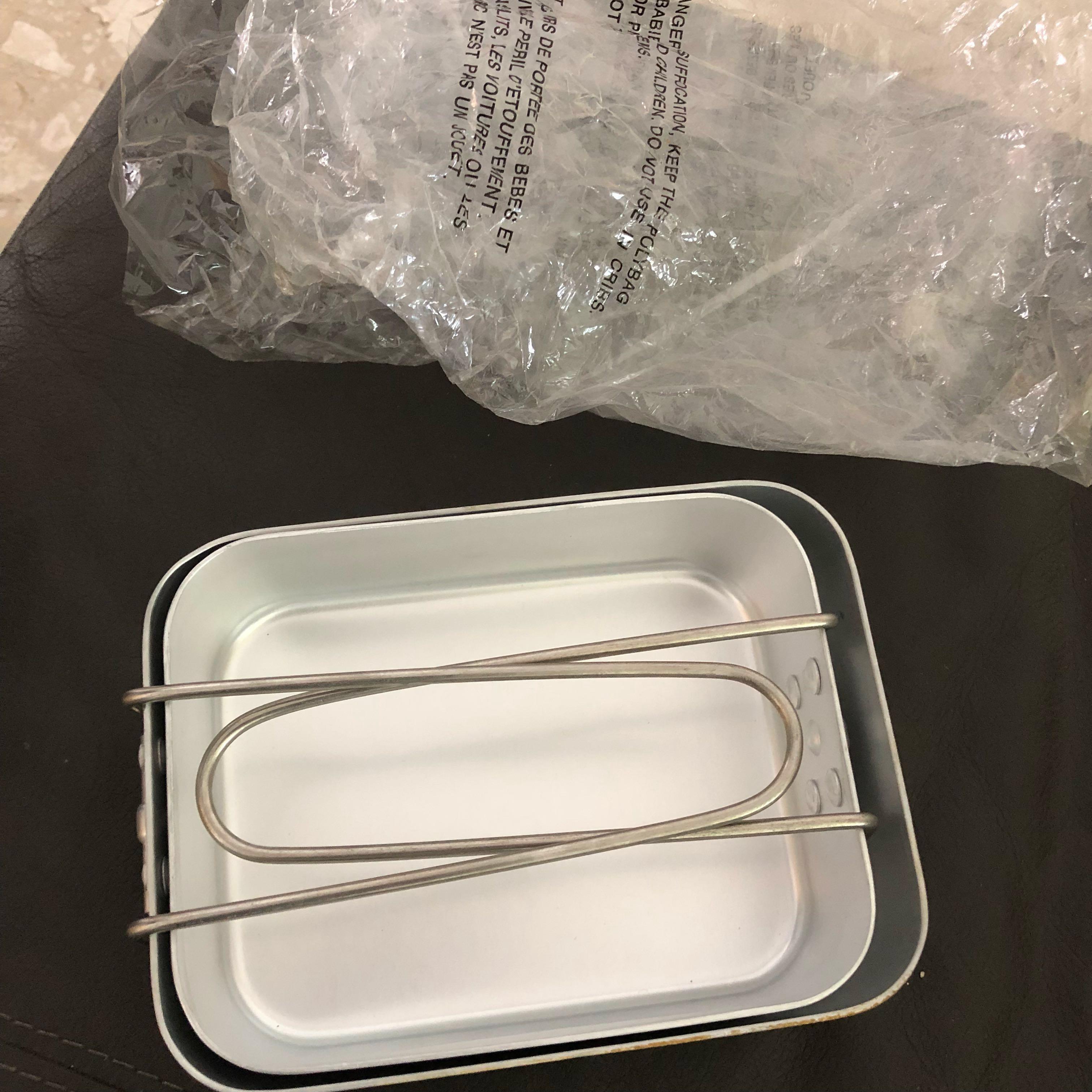 SAF Double Messtin Mess Tin / Army Mesa Tin, Everything Else on Carousell