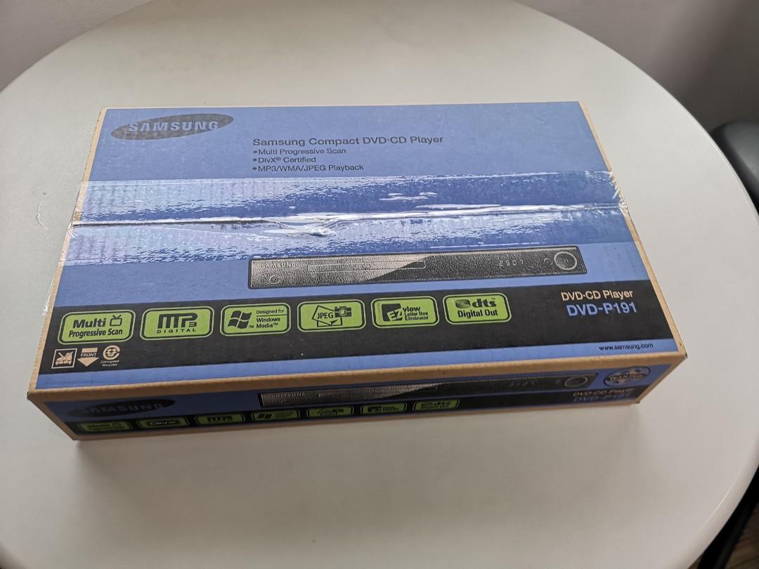 Samsung Compact DVD-CD Player P191, TV & Home Appliances, TV ...