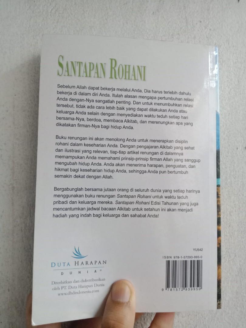 Santapan rohani harian buku renungan our daily bread edisi tahunan ...