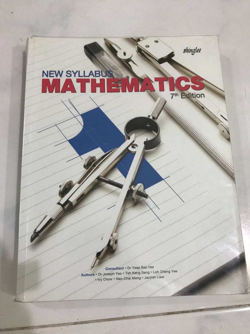 Sec 1 Math Textbook, Hobbies & Toys, Books & Magazines, Textbooks on ...