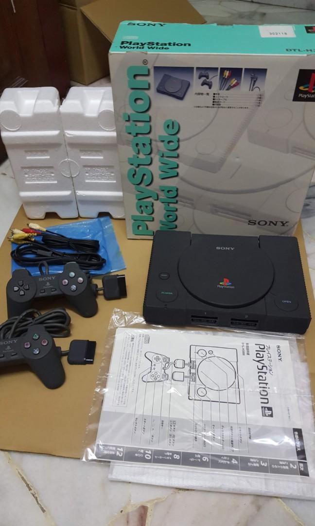 Sony PlayStation Net Yaroze DTL-H3000 Japan Rare Complete In Box, Video ...