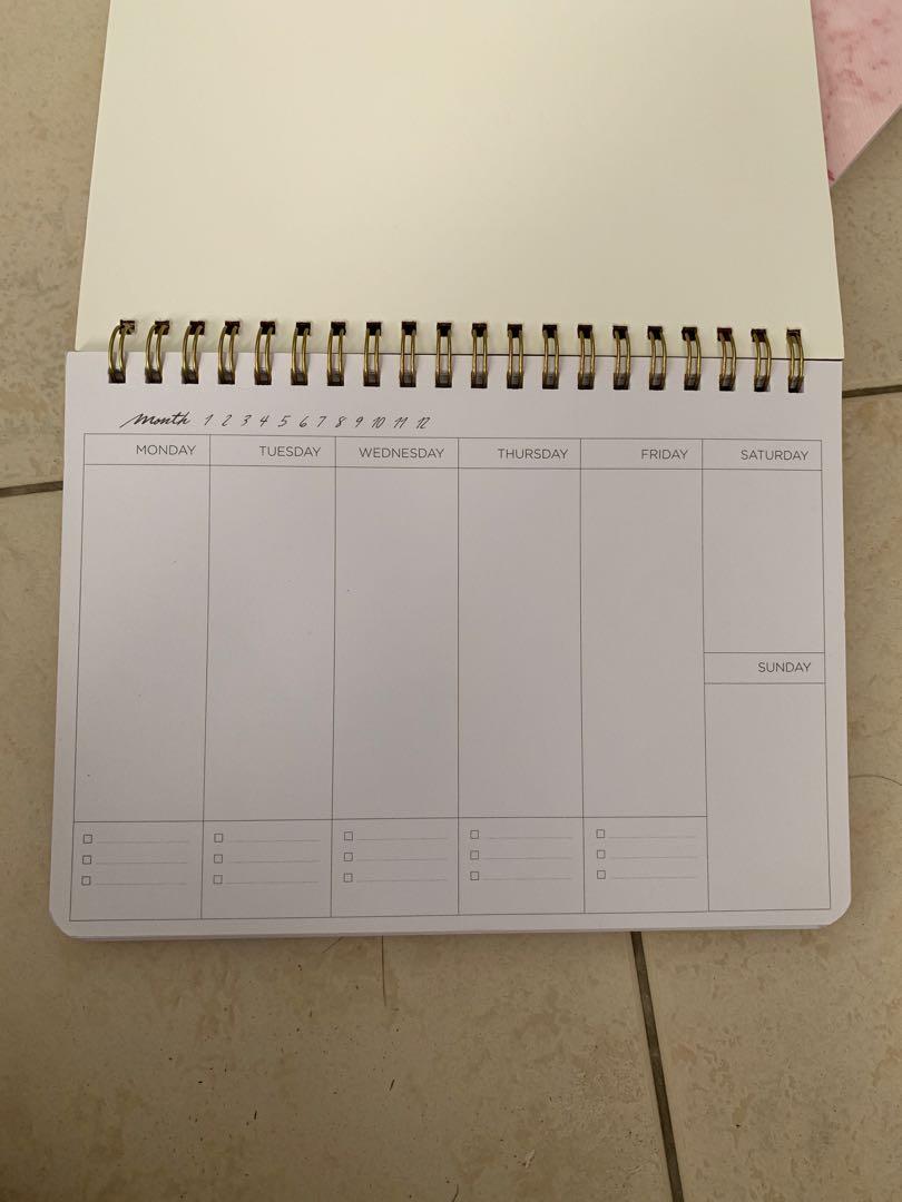 Stradivarius 2019 Planner Notebook, Hobbies & Toys, Stationery & Craft ...