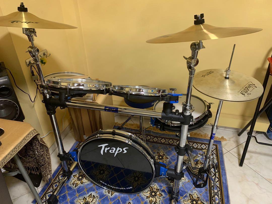 Traps Drum set, Hobbies & Toys, Music & Media, Musical Instruments on ...