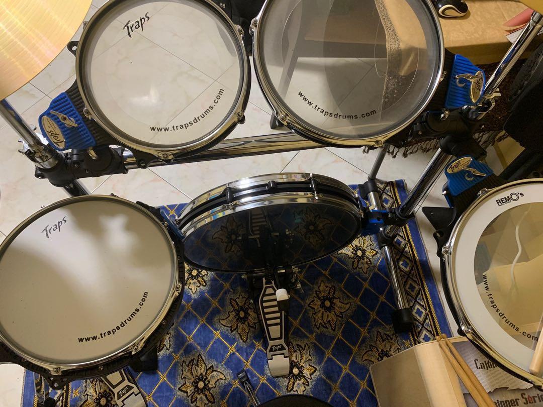 Traps Drum set, Hobbies & Toys, Music & Media, Musical Instruments on ...