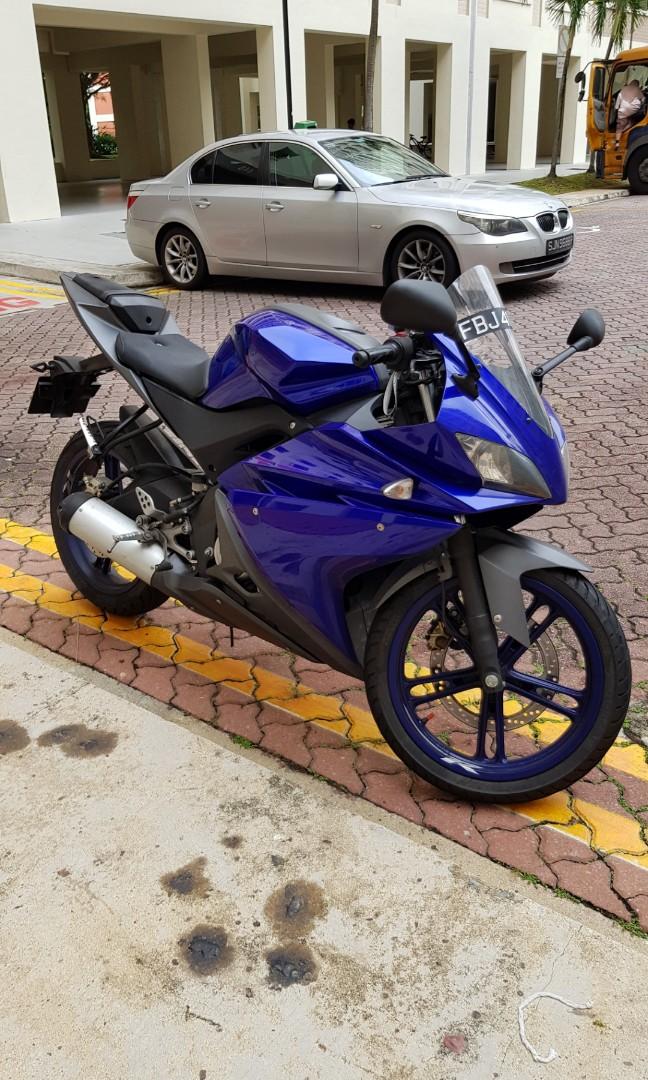 Yamaha YZF R125, Motorcycles, Motorcycles for Sale, Class 2B on Carousell