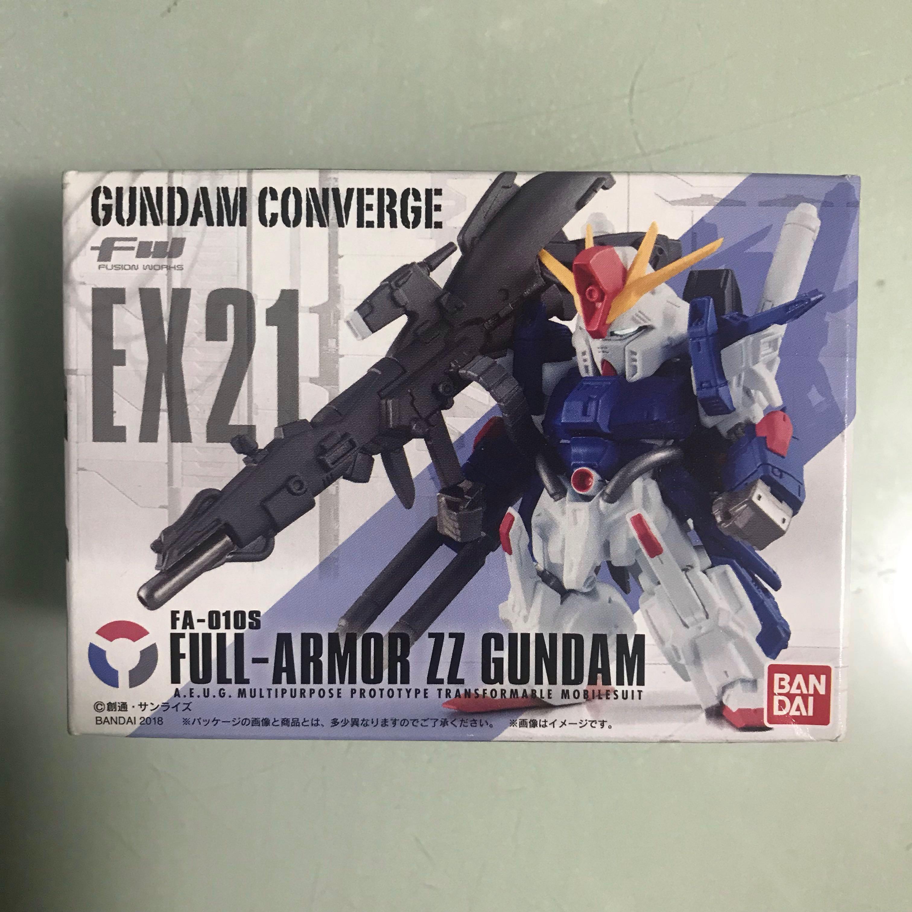 [日版] 特價 FW Gundam Converge EX21 FA ZZ Gundam FAZZ 高達 FA-010S EX 21, 興趣及遊戲, 玩具 & 遊戲類 - Carousell