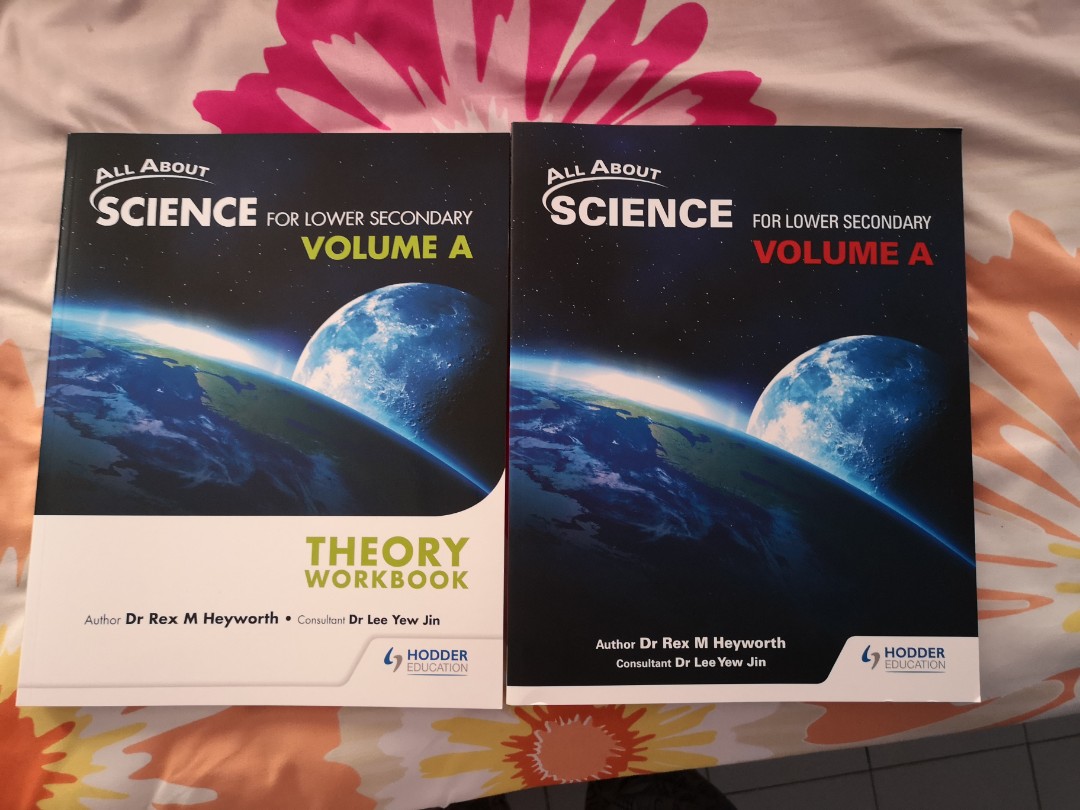 All about Science Lower Secondary volume A textbook and theory workbook ...
