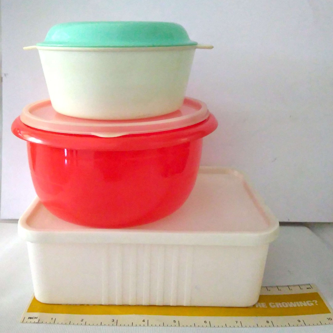Assorted Plastic Containers 2, Furniture & Home Living, Kitchenware ...