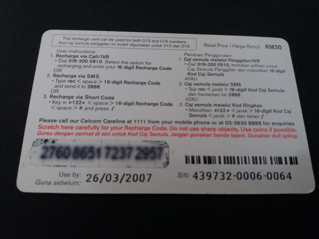 Celcom Xpac Prepaid Card, Hobbies & Toys, Collectibles & Memorabilia ...