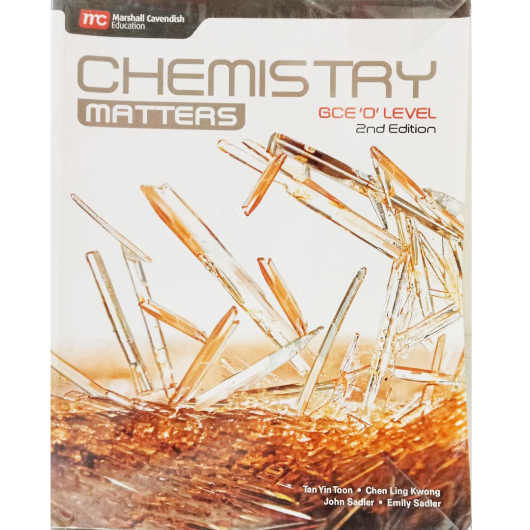 Chemistry Matters GCE "O" Level, 2th Edition, Hobbies & Toys, Books & Magazines, Assessment ...