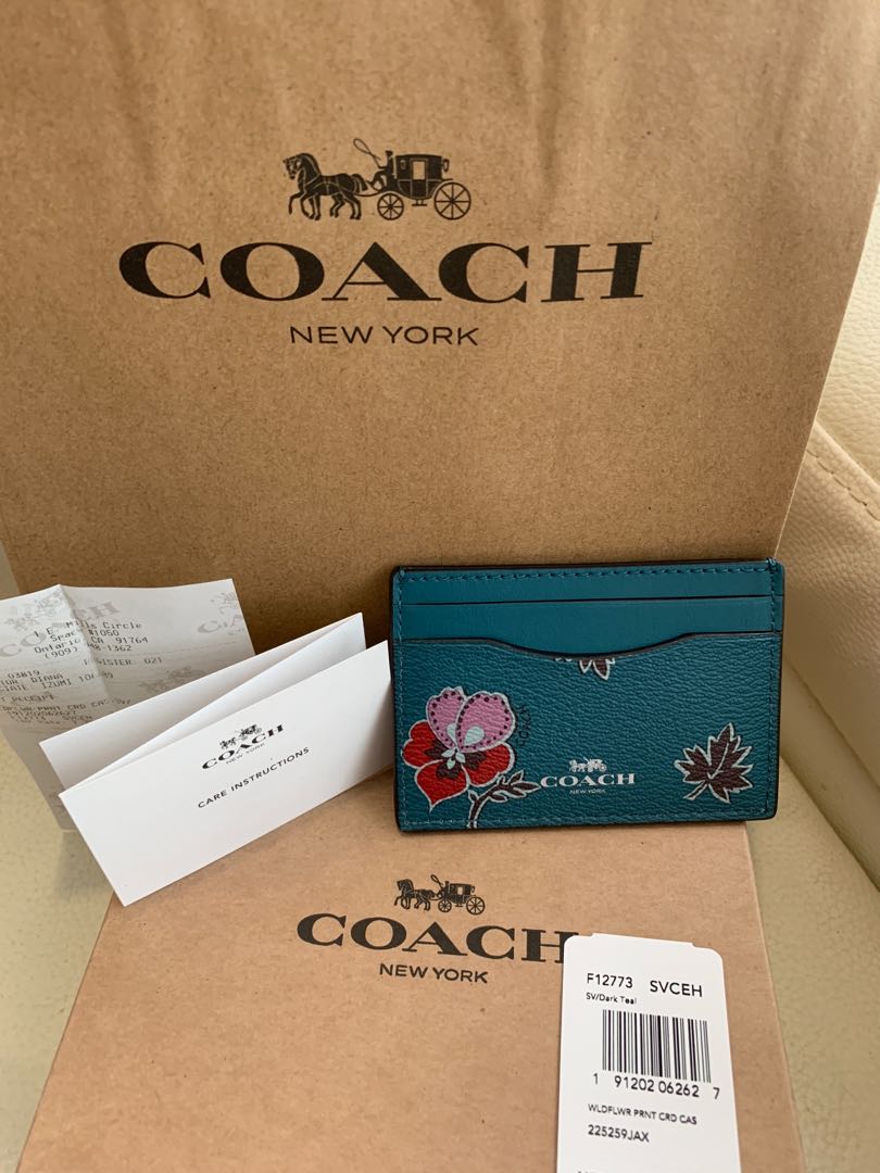 Coach care card, Women's Fashion, Bags & Wallets, Purses & Pouches on ...