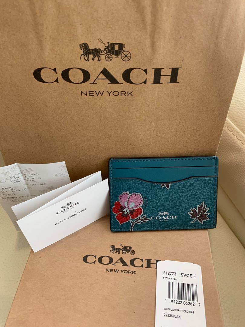 Coach care card, Women's Fashion, Bags & Wallets, Purses & Pouches on ...