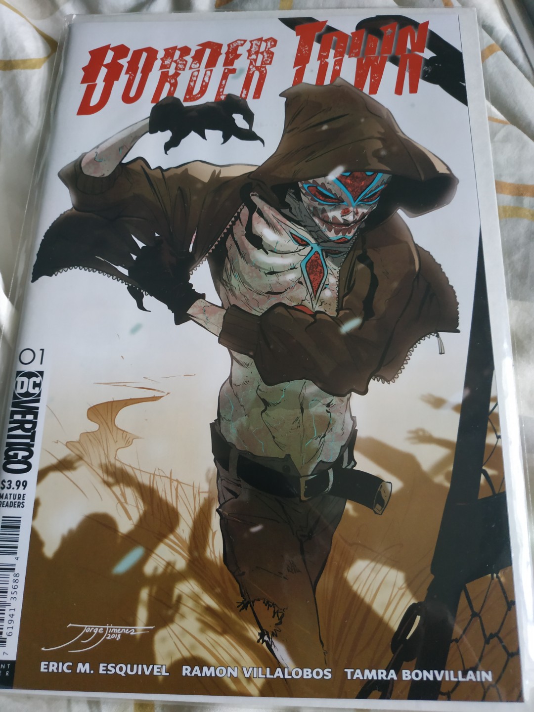 Dc comics bordertown 01 cover b variant, Hobbies & Toys, Books ...