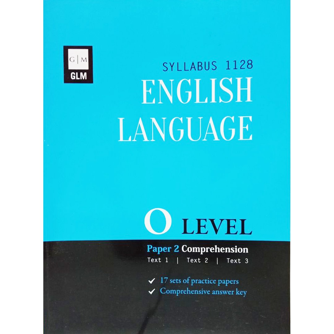 English Language "O" Level Paper 2 Comprehension, Hobbies & Toys, Books ...