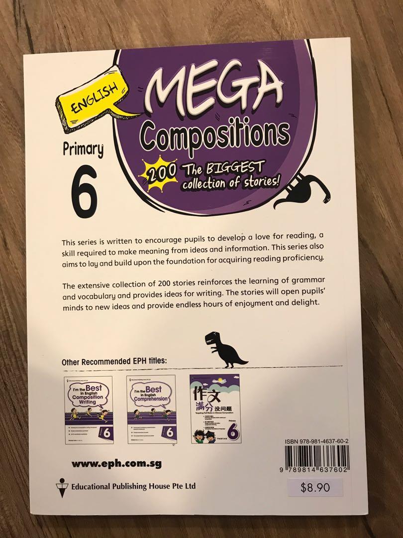 English Mega Composition Primary 6, Hobbies & Toys, Books & Magazines ...