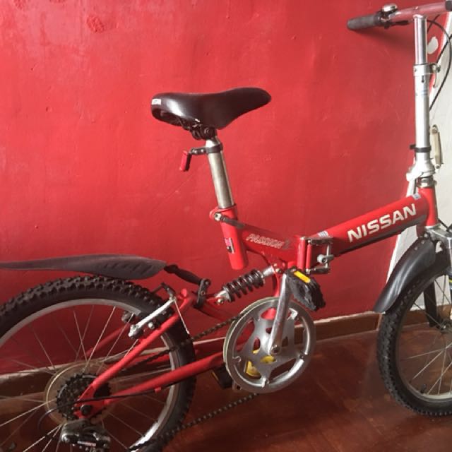 Foldable NISSAN bicycle, Sports Equipment, Bicycles & Parts, Bicycles ...