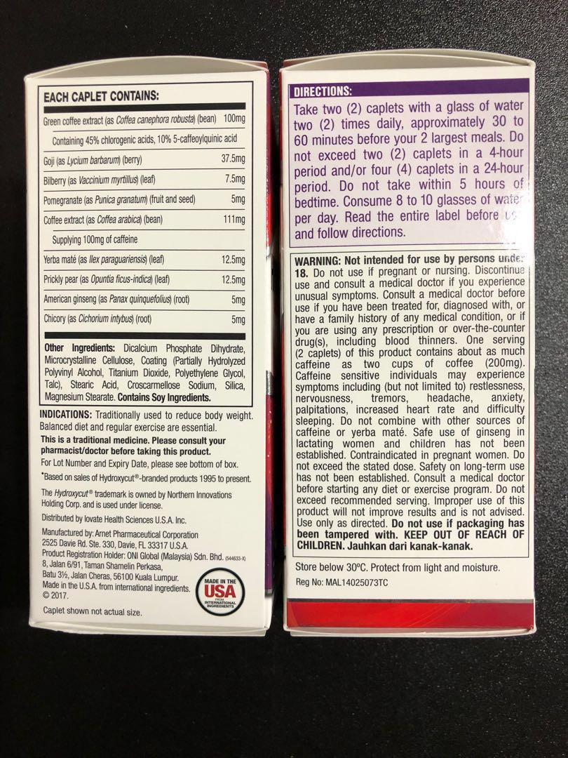 GNC HydroxyCut Advanced on Carousell