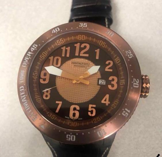 Hamilton, Khaki Field Base Jump Automatic H79745583 Titanium, Mobile ...