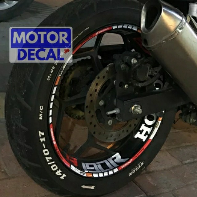 Honda cb190r full rim wrap, Motorcycles, Motorcycle Accessories on ...