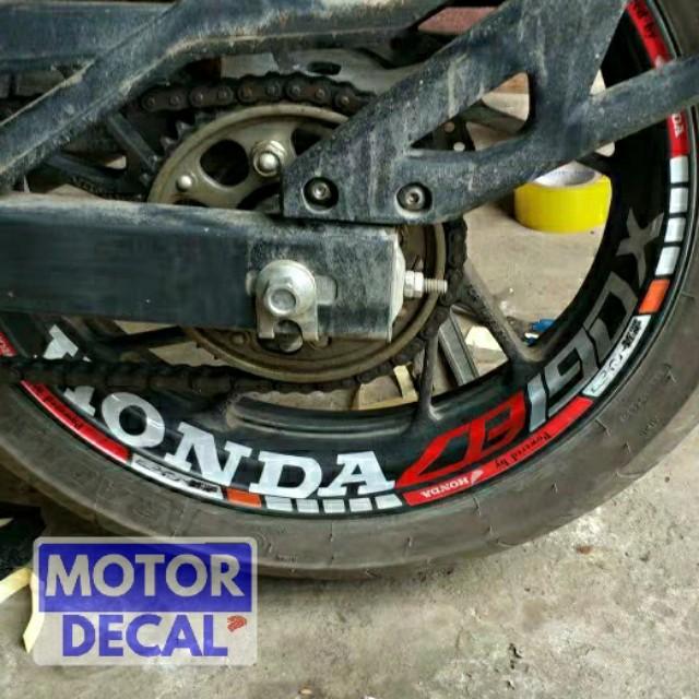 Honda cb190r full rim wrap, Motorcycles, Motorcycle Accessories on ...