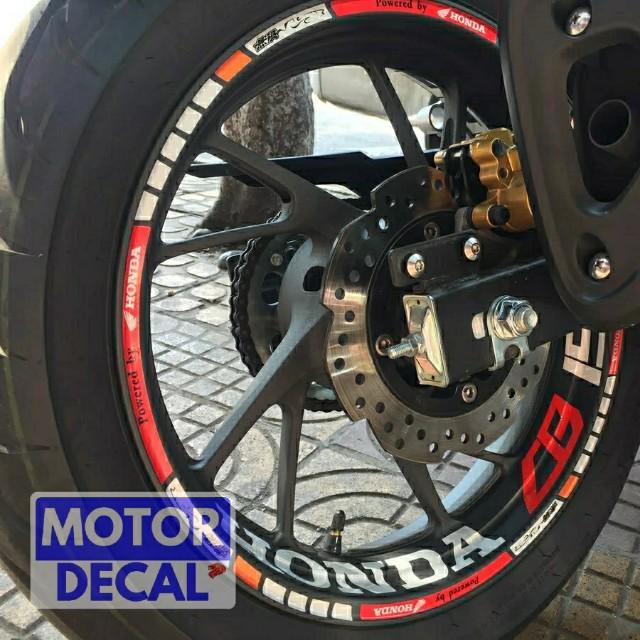 Honda cb190r full rim wrap, Motorcycles, Motorcycle Accessories on ...