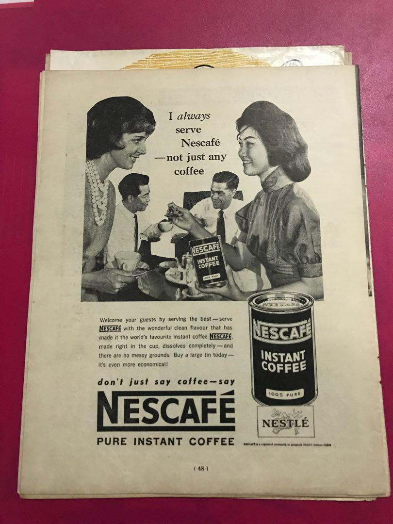 Iklan Nescafe Lama, Hobbies & Toys, Collectibles & Memorabilia, Vintage ...