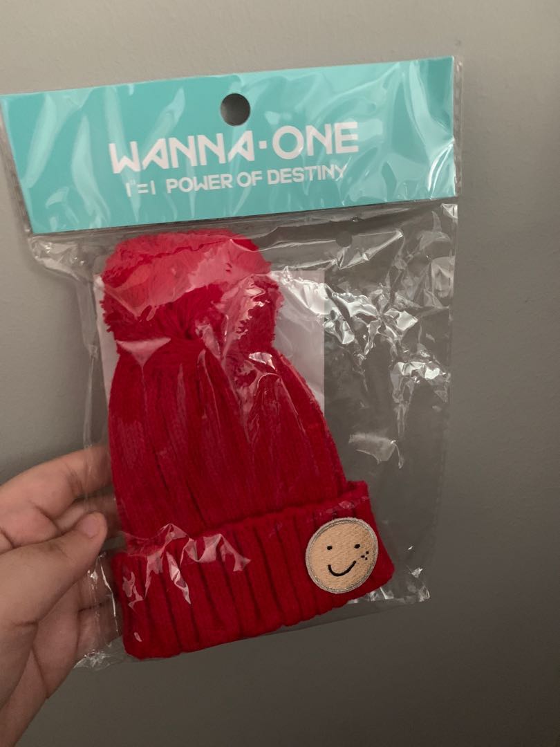 [INSTOCK] Ong Seongwoo Wooly Beanie Doll Hat Japan Winter Pop Up Store ...