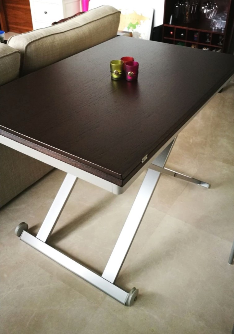Italian Designer Dining Table. Expandable., Furniture & Home Living ...