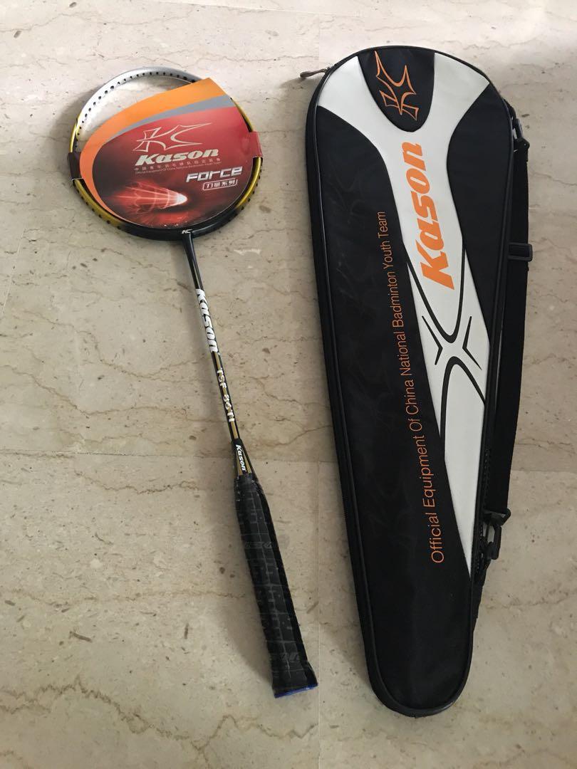 Kason badminton racket / racquet, Sports, Sports & Games Equipment on ...