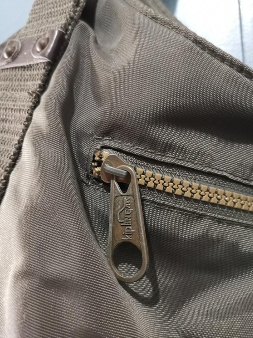 Kipling Army Green Shoulder Bag - SF included, Women's Fashion, Bags ...