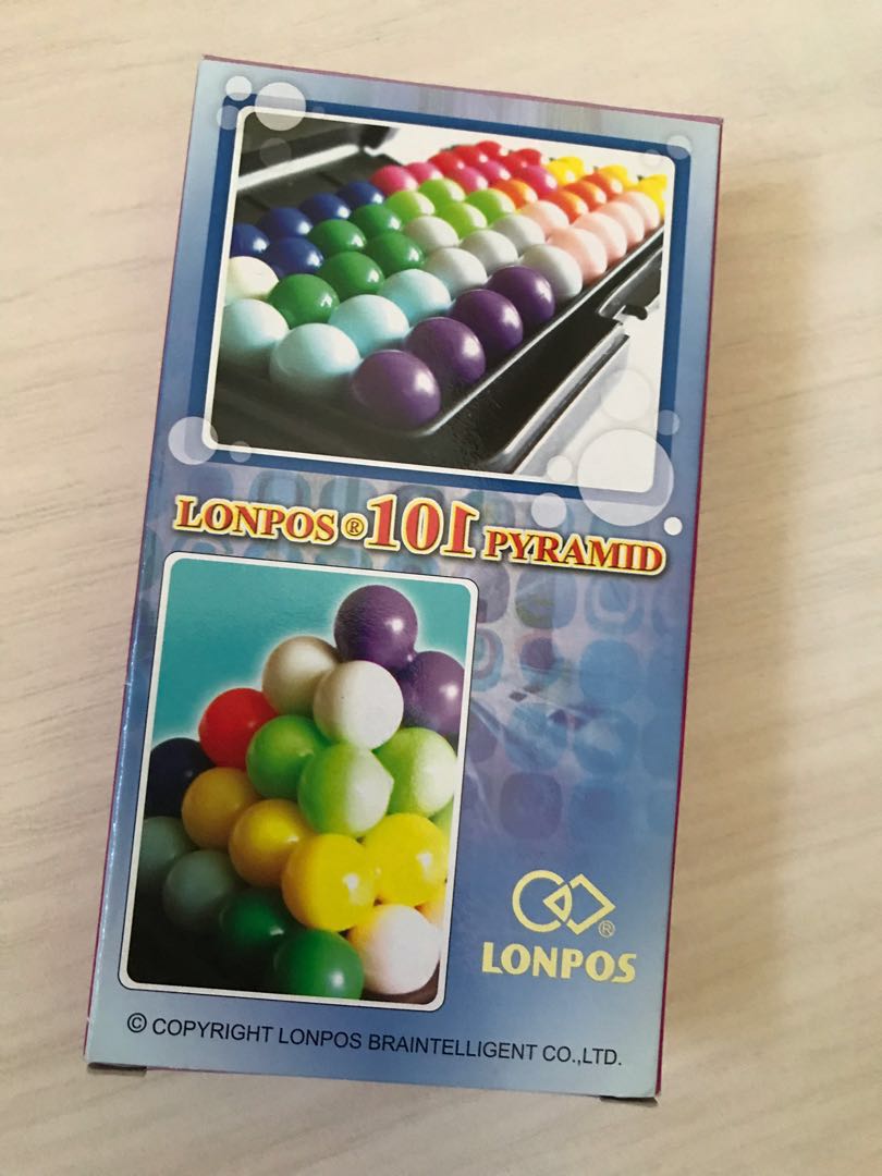 Lonpos 101 pyramid , Hobbies & Toys, Toys & Games on Carousell