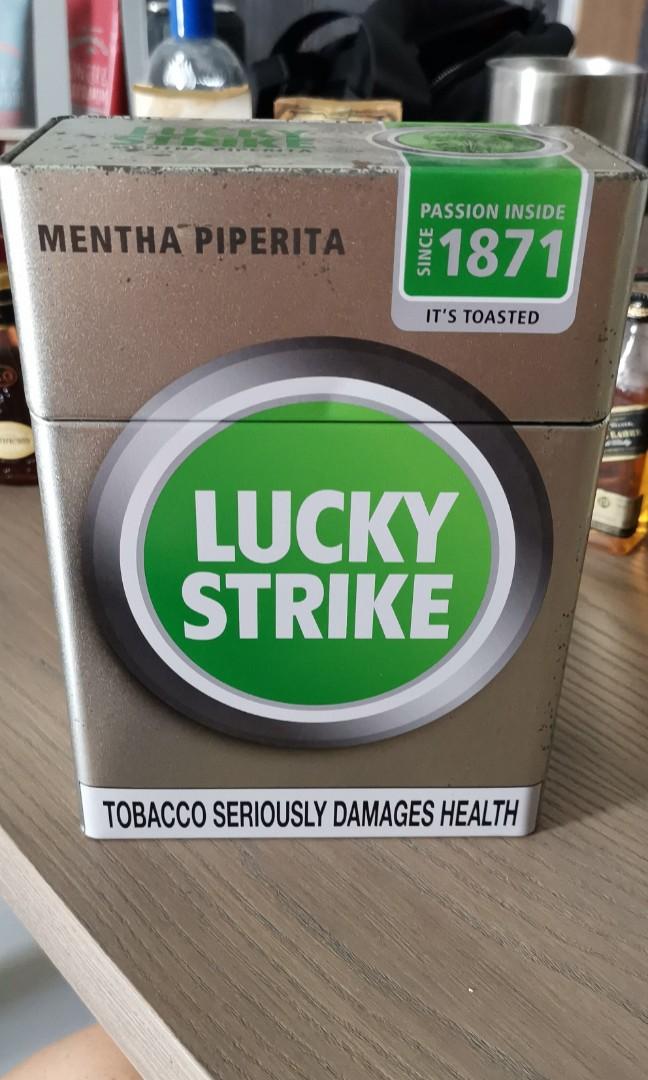 Lucky Strike Limited Edition Tin Box, Everything Else on Carousell