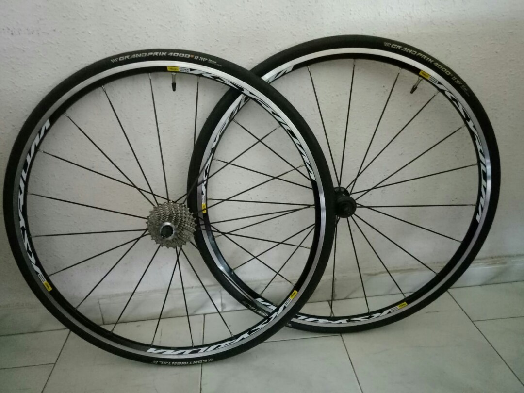 Mavic Kysrium Equipe wheelset, Sports Equipment, Bicycles & Parts ...
