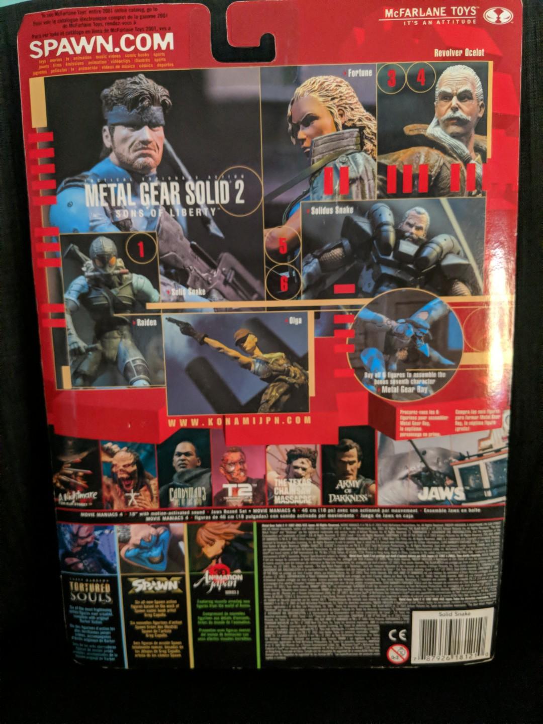 Mcfarlane Toys (Metal Gear Solid) - Solid Snake, Hobbies & Toys, Toys ...