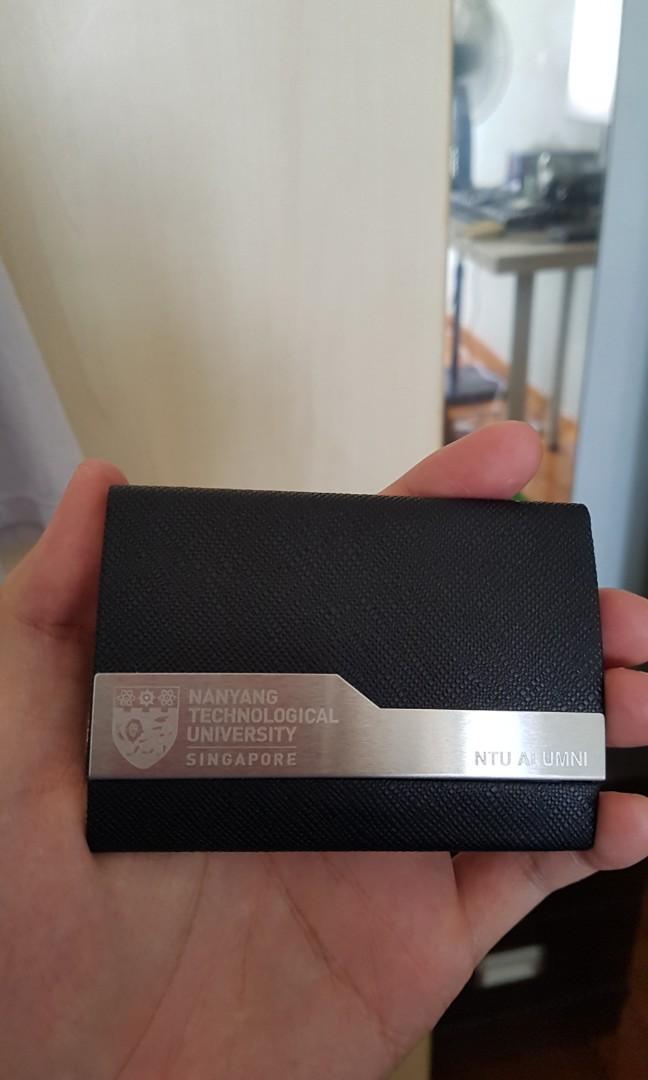 NTU Alumni name card holder (brand new), Everything Else on Carousell