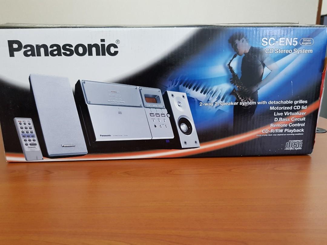 Panasonic mini HiFi system, Audio, Other Audio Equipment on Carousell