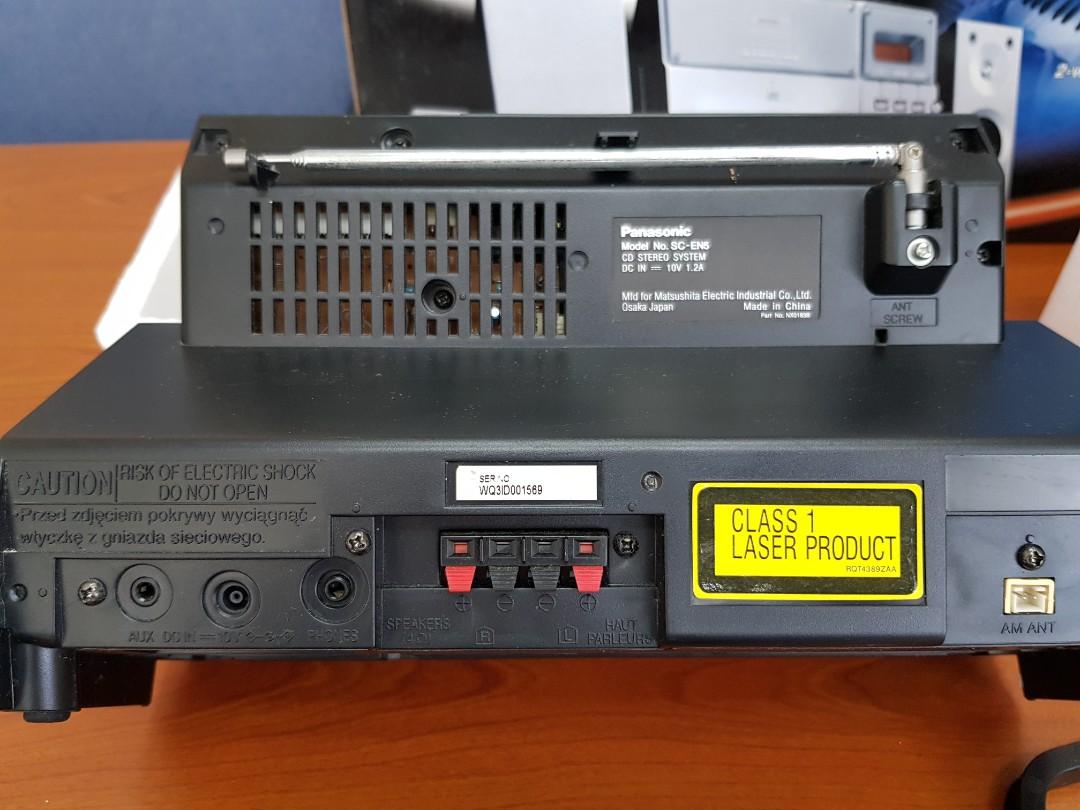 Panasonic mini HiFi system, Audio, Other Audio Equipment on Carousell