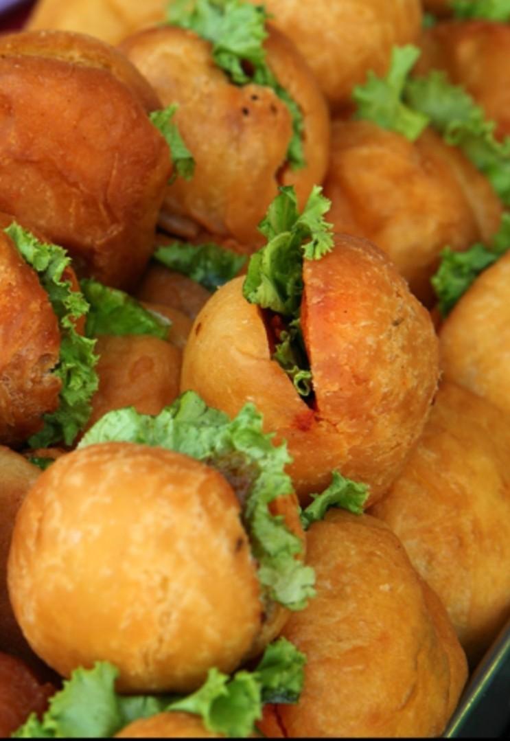 Pau goreng/fried pau, Food & Drinks, Chilled & Frozen Food on Carousell