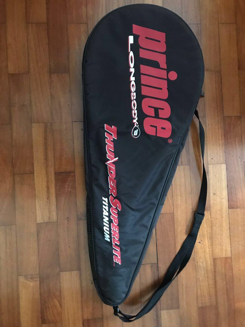 Prince Tennis Racquet racket thunder superlite titanium shaft longbody ...