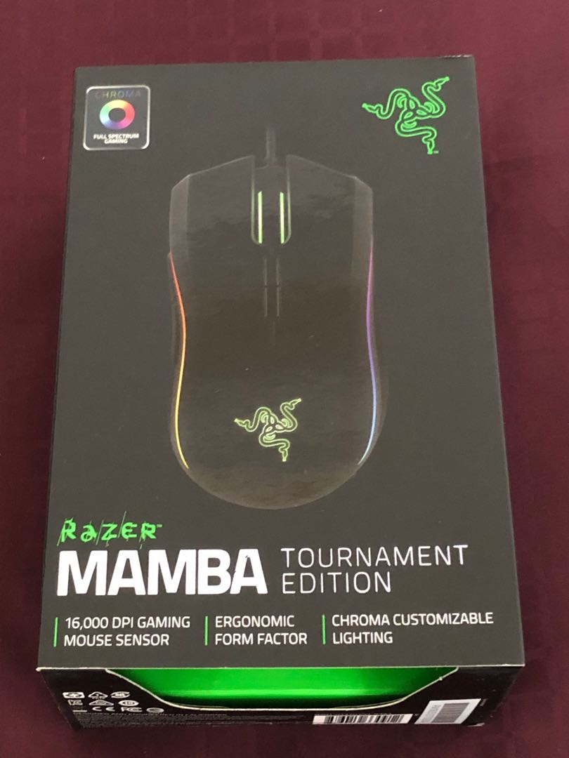 Razer Mamba Tournament Edition Mouse, Computers & Tech, Parts ...
