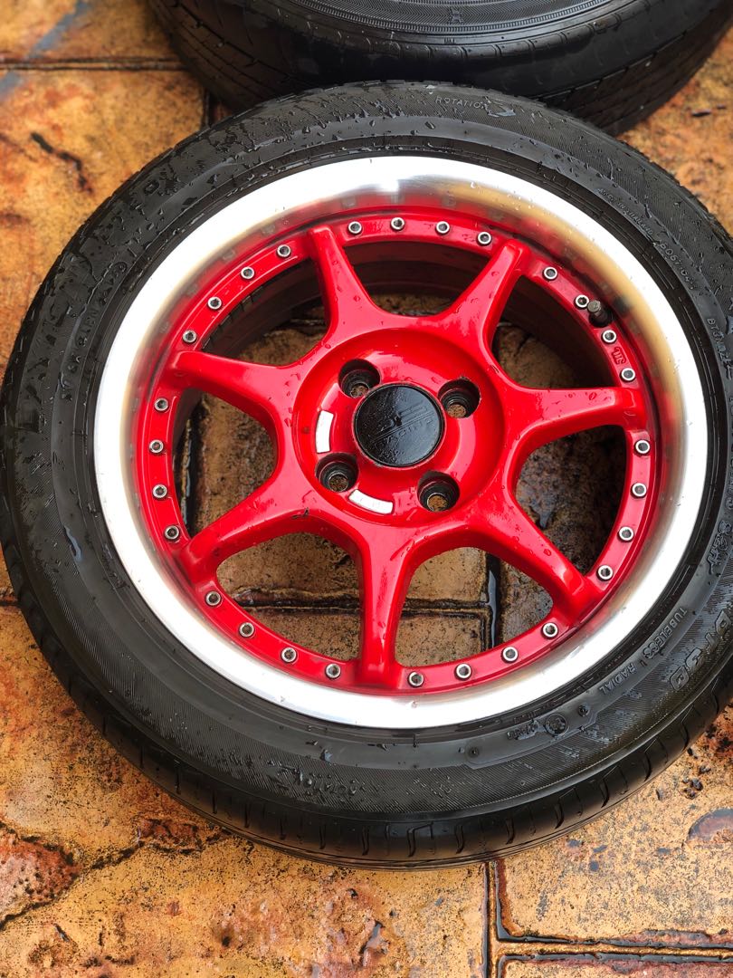 Rim enkei rs 15, Auto Accessories on Carousell