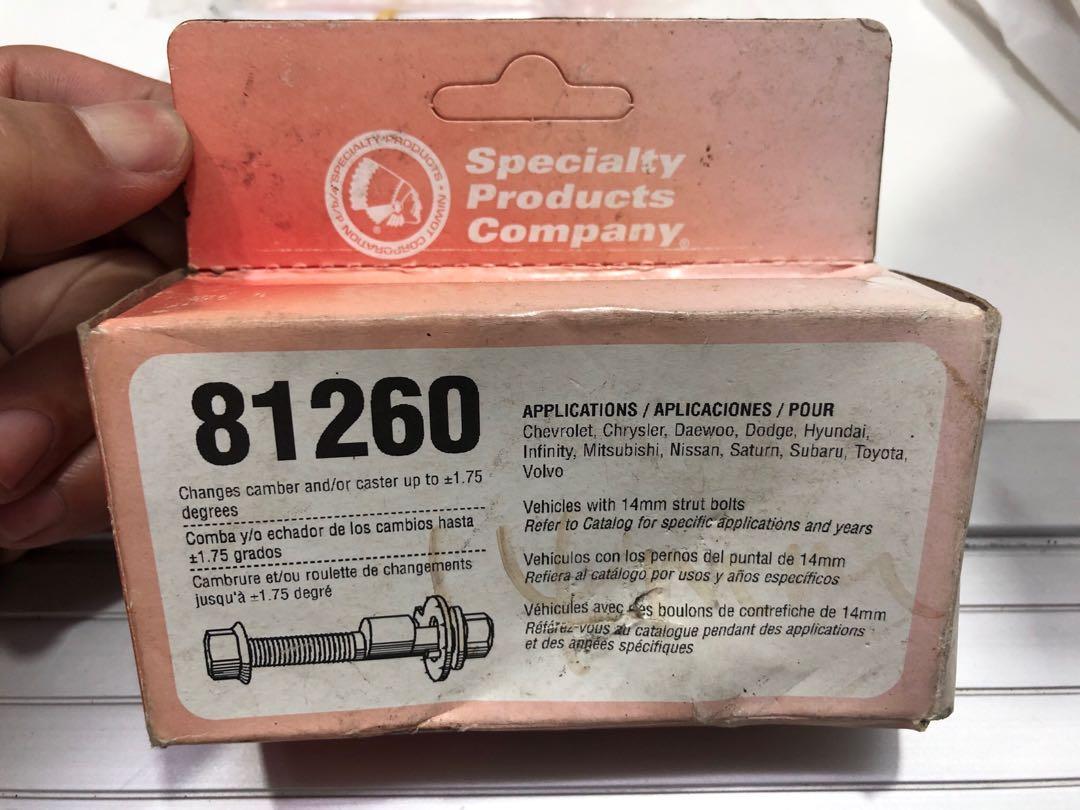 SPC Camber Bolts 81260, Car Accessories, Tyres & Rims on Carousell