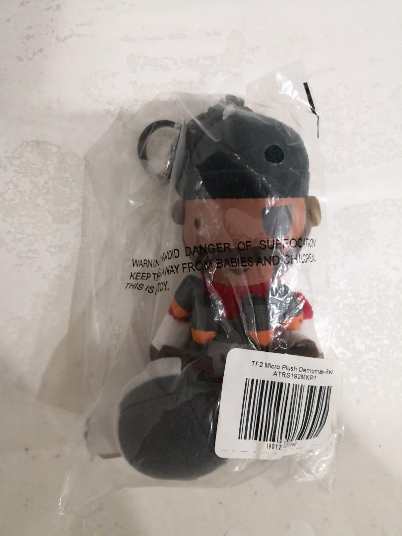 TF2 Red Micro Plush Demoman, Hobbies & Toys, Toys & Games on Carousell