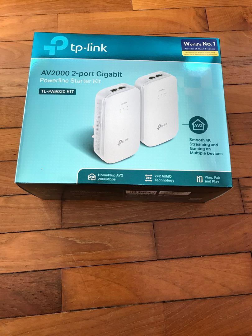 TP-LINK Av2000 2-port Gigabit, Computers & Tech, Parts & Accessories ...