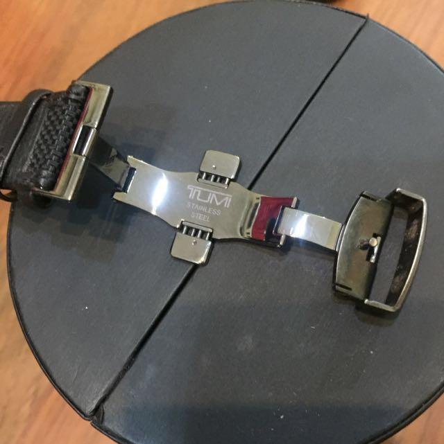 Tumi Dual Time Zones Watch, Style Number 14521BL, Barang Mewah, Jam ...